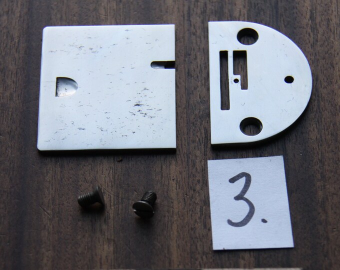 Singer 66k / 99k Sewing Machine Slide & Needle Throat Plates Plus ...