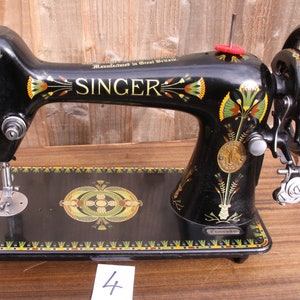 Singer 66k Lotus Variant Sewing Machine Stripped Polished - Etsy