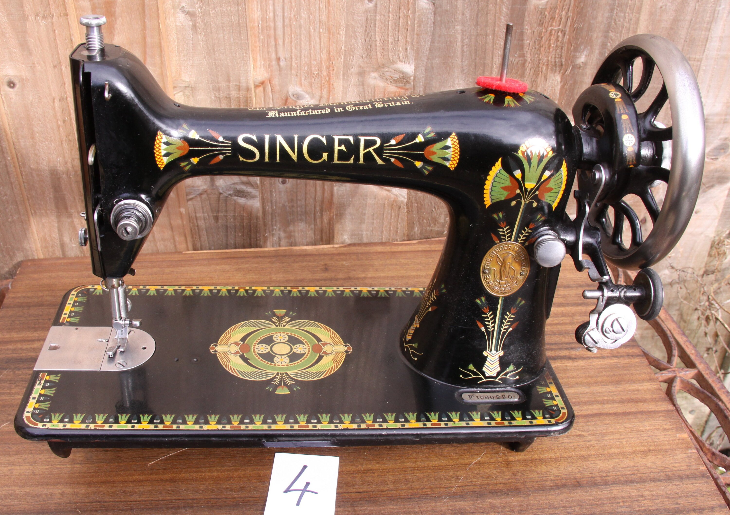 Singer 66k Lotus Variant Sewing Machine Stripped Polished - Etsy