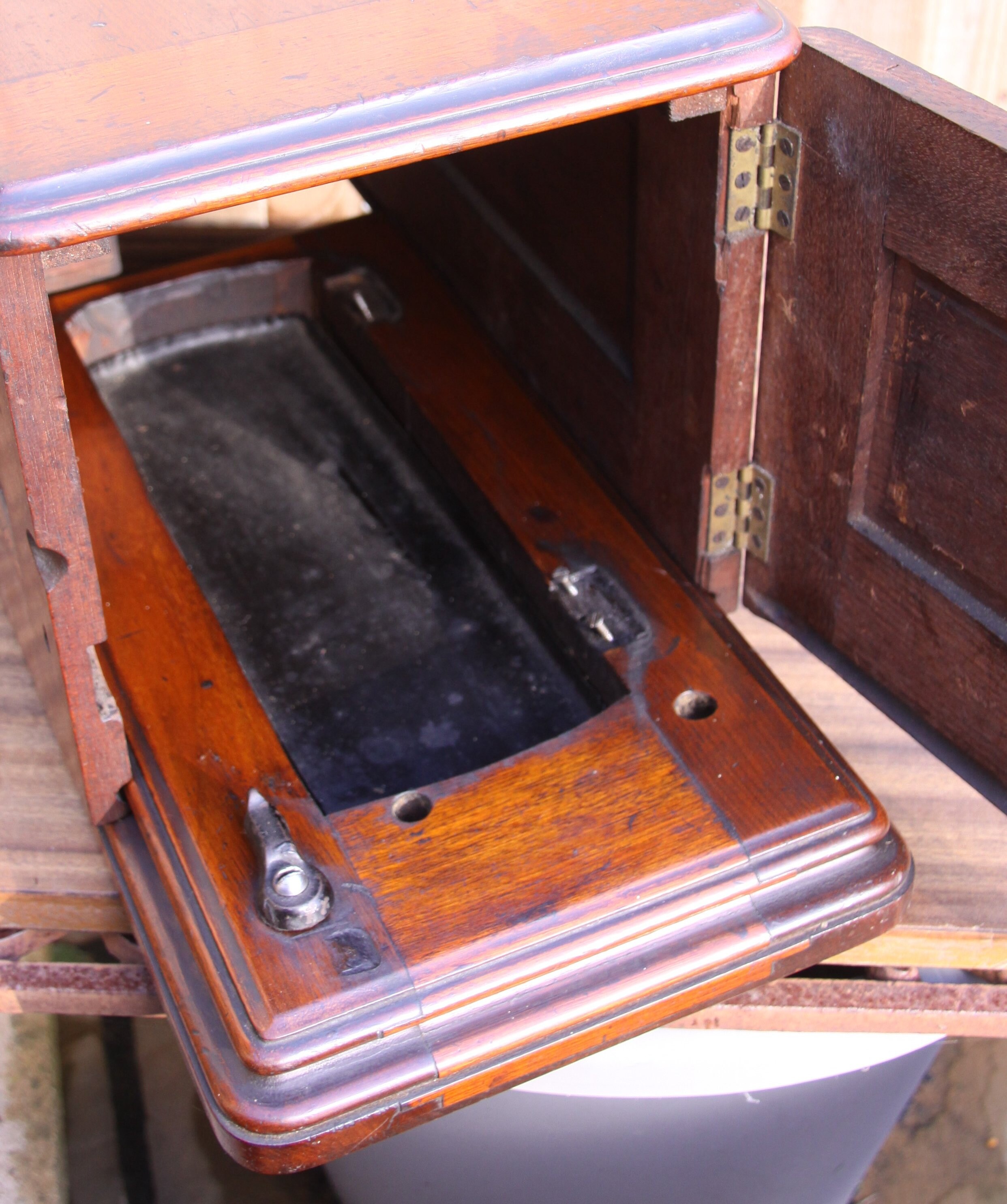 Singer 12K New Family Fiddlebase Sewing Machine Oak Case - Etsy Canada