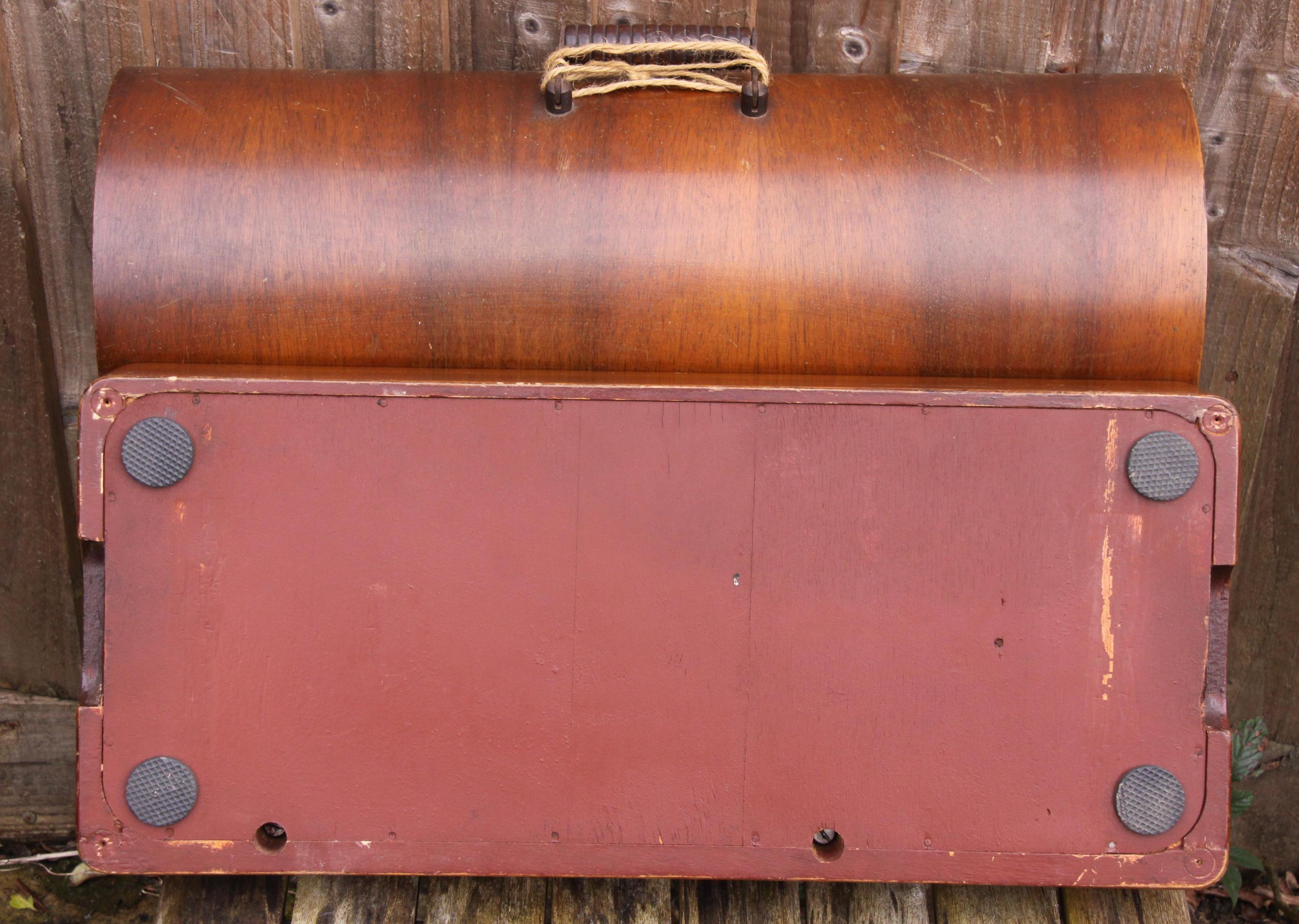 Singer Sewing Machine Full Size Bentwood Case - Fits 15K / 27K / 66K ...