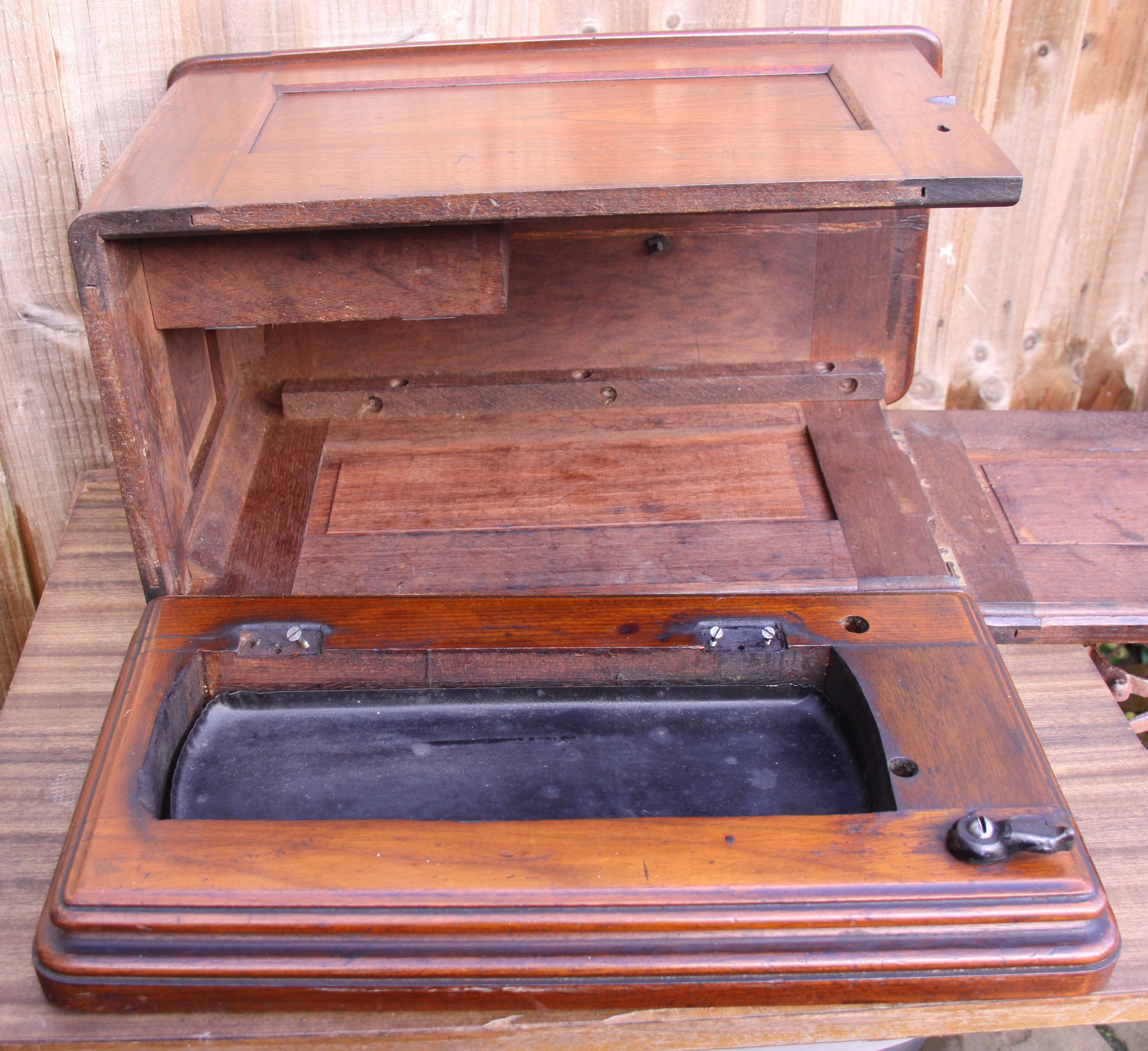 Singer 12K New Family Fiddlebase Sewing Machine Oak Case - Etsy Canada