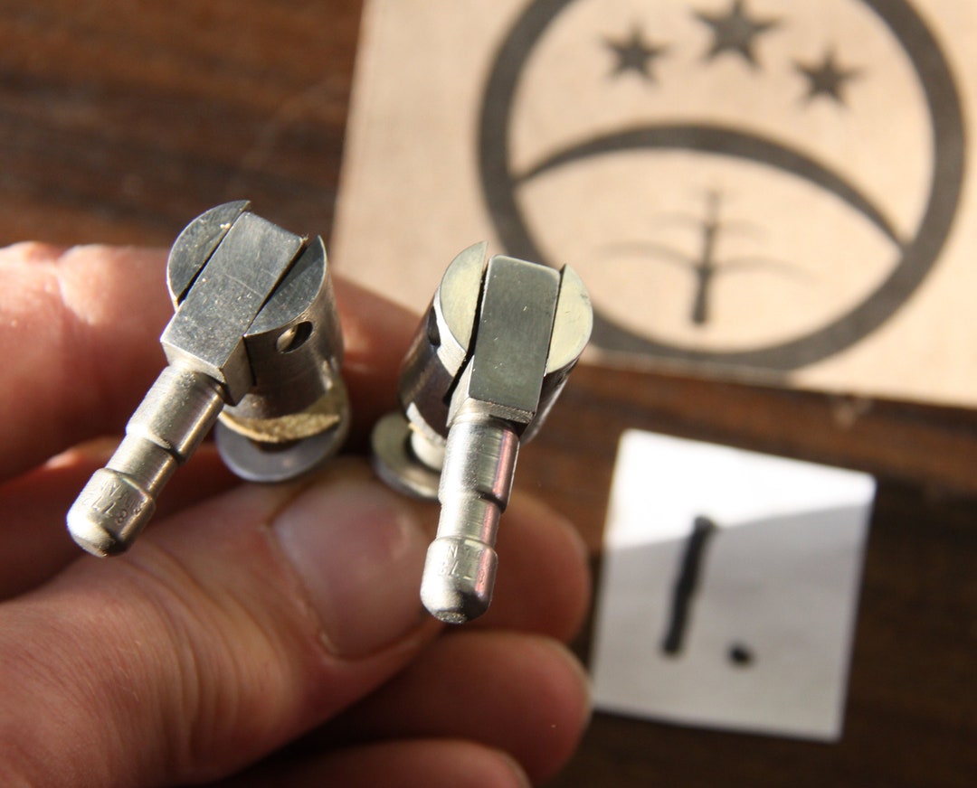 Singer Sewing Machine Set of Hinges & Bolts From A Bentwood Case Base ...