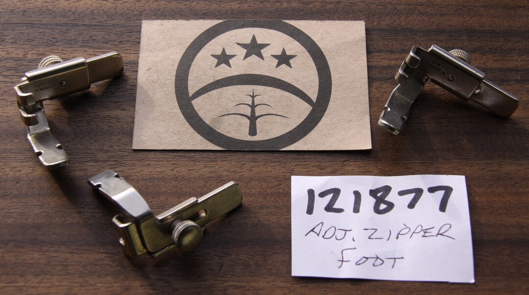 Singer Sewing Machine Adjustable Zipper Foot / Attachment - Simanco ...