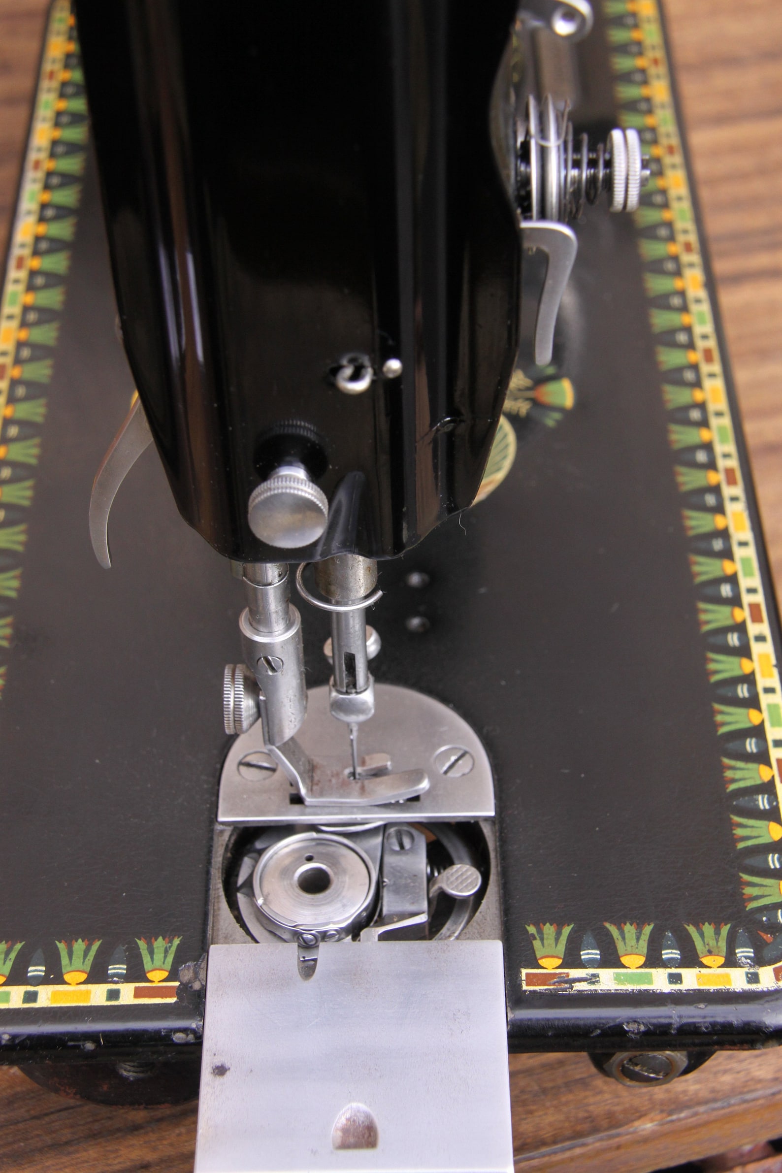 Máquina de coser Singer 66k Lotus Variant pelada pulida - Etsy España