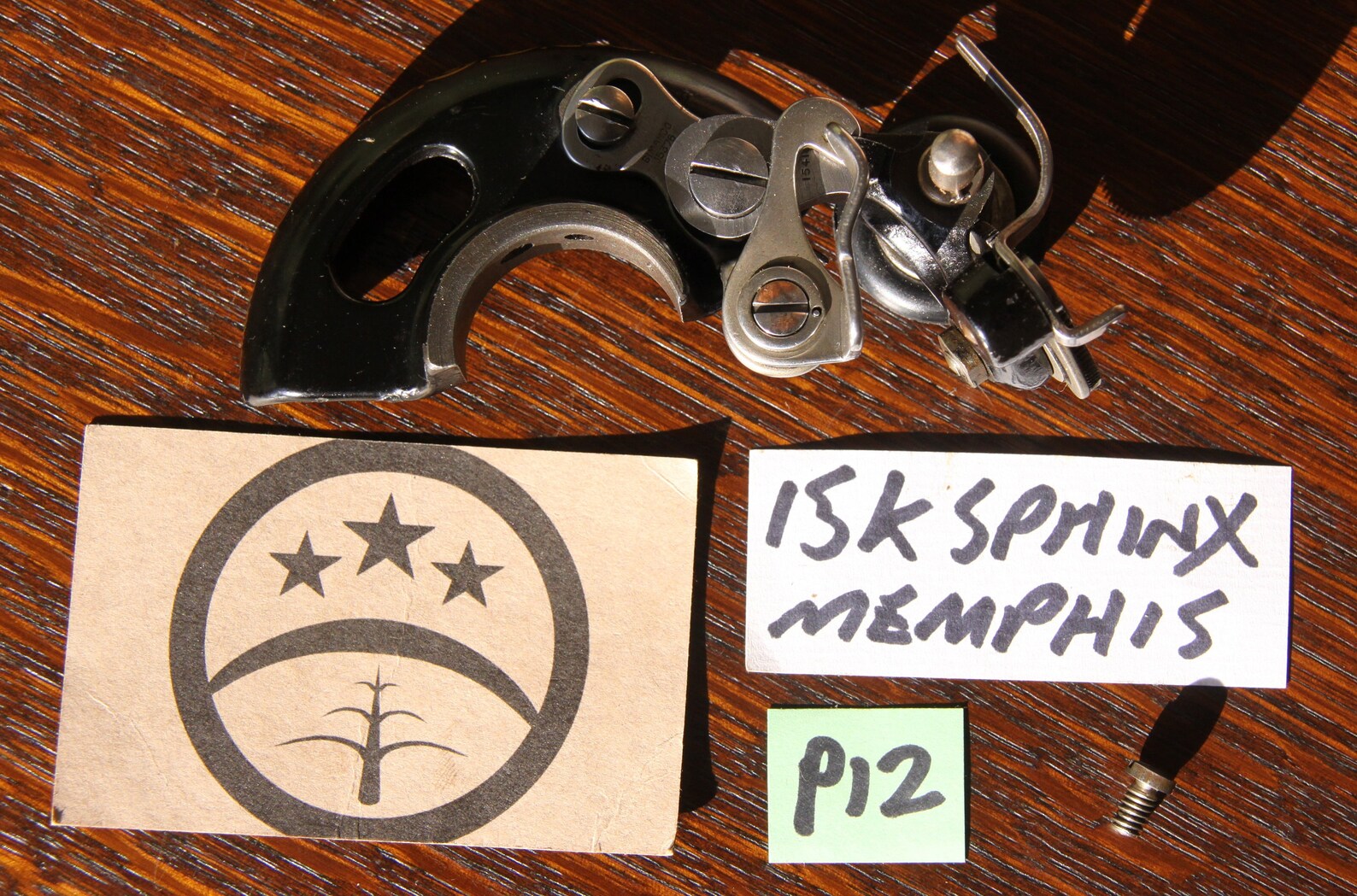 Singer Sewing Machine Belt Guard / Bobbin Winder From A 15K80 Nice ...