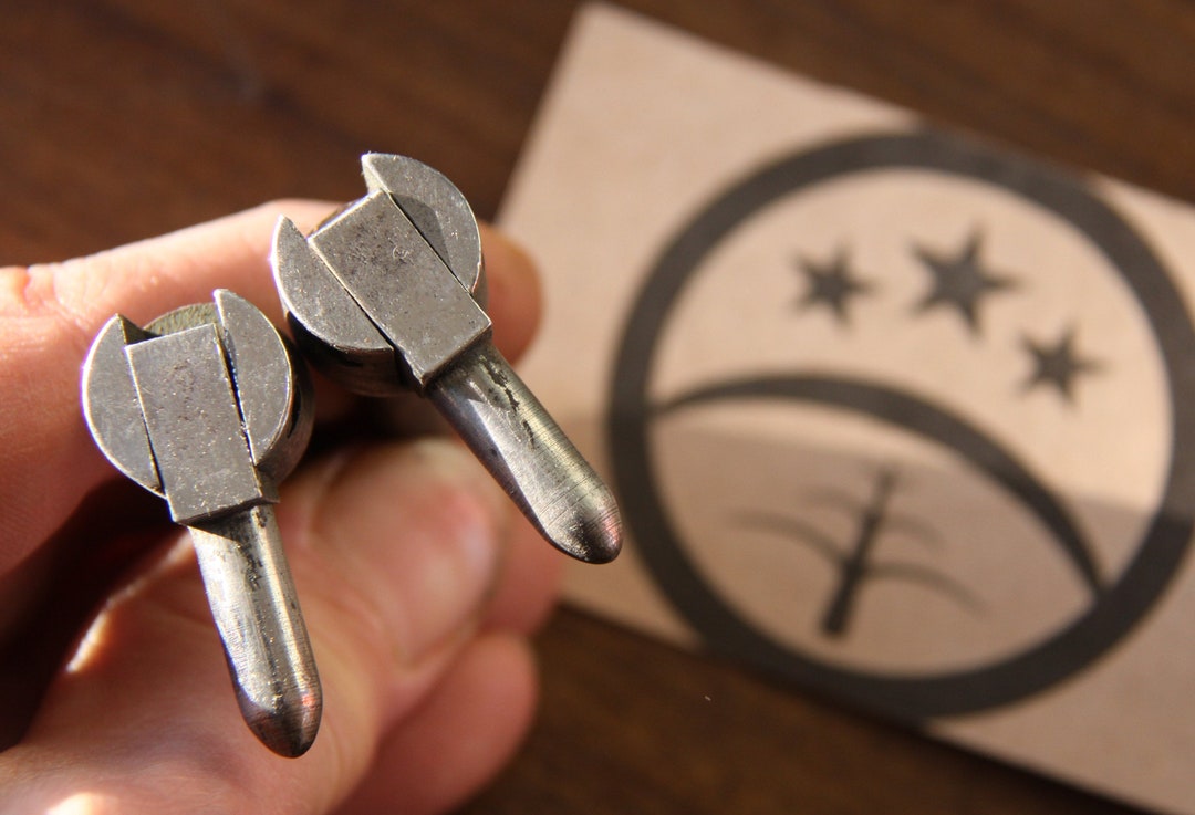 Singer Sewing Machine Pair of Hinges From A 'sarcophagus' Case Base ...