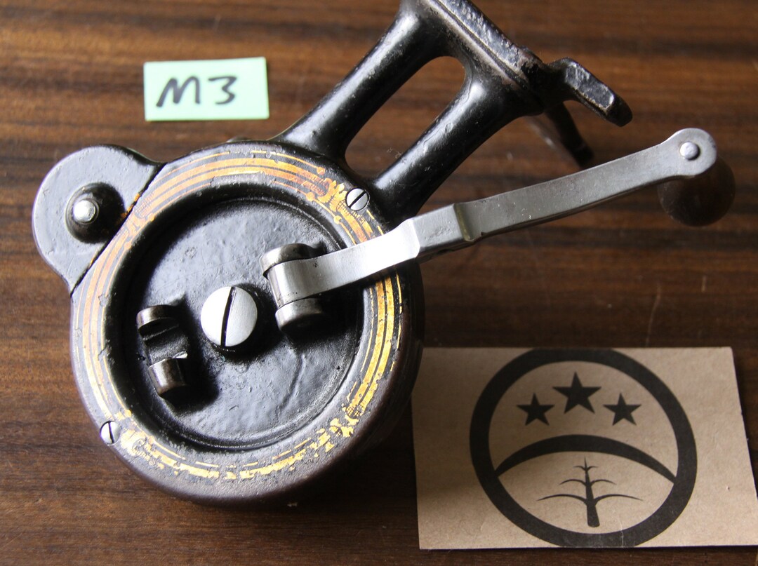 Singer 12k New Family Fiddle-base Sewing Machine Hand Crank - Solid ...