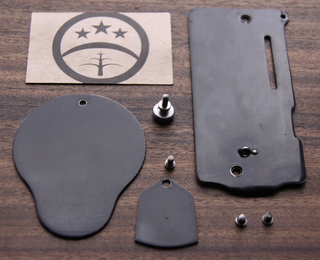 Singer Sewing Machine All-black Face & Rear Cover Plates + Screws From ...