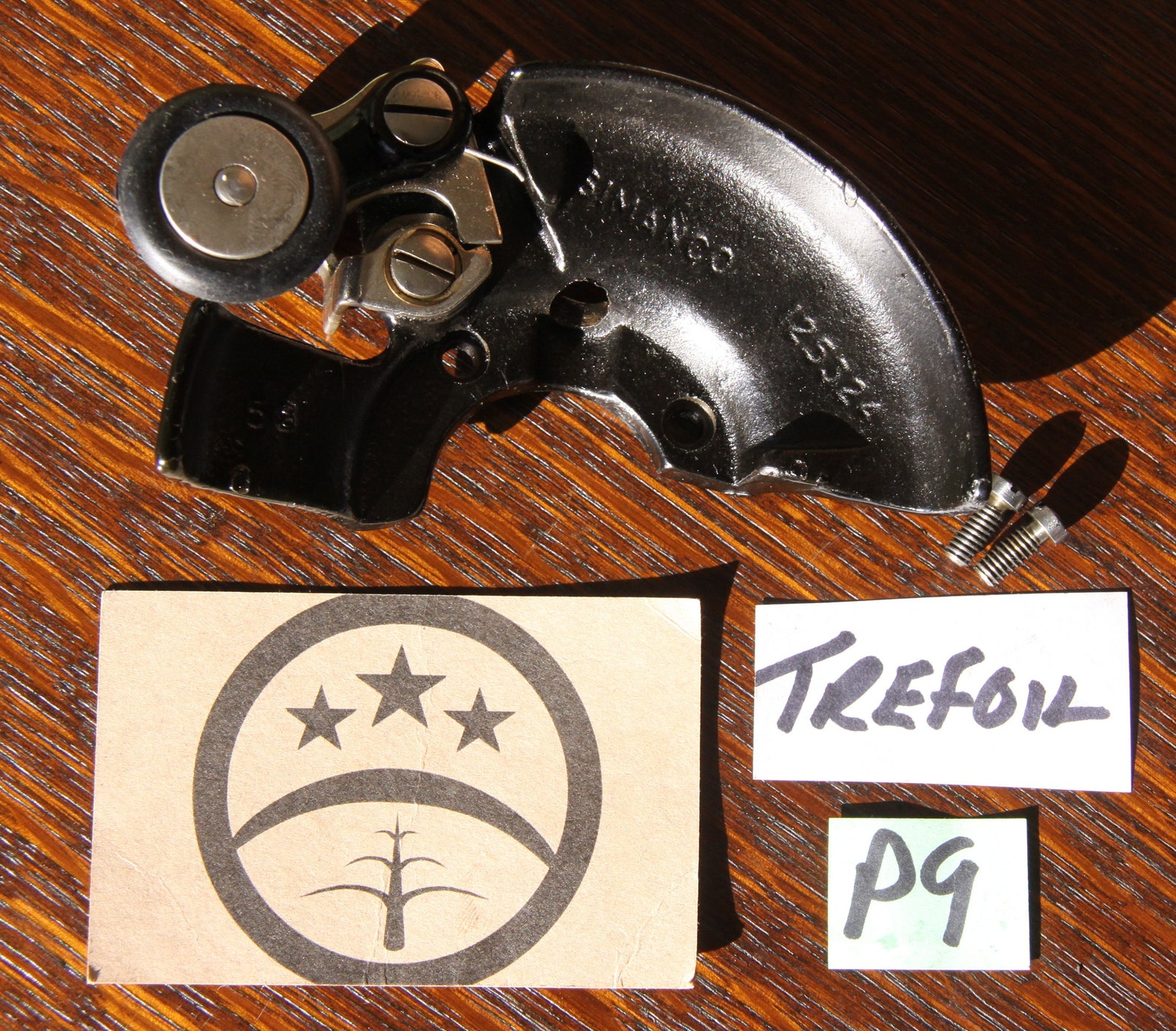 Singer Sewing Machine Scarce Belt Guard / Bobbin Winder From A 'trefoil ...