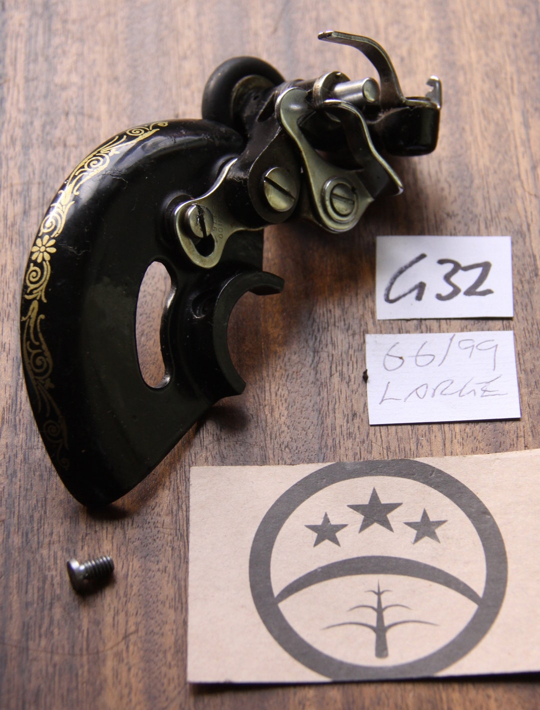 Singer 66K 99K Sewing Machine Large Belt Guard for Solid Wheel ...