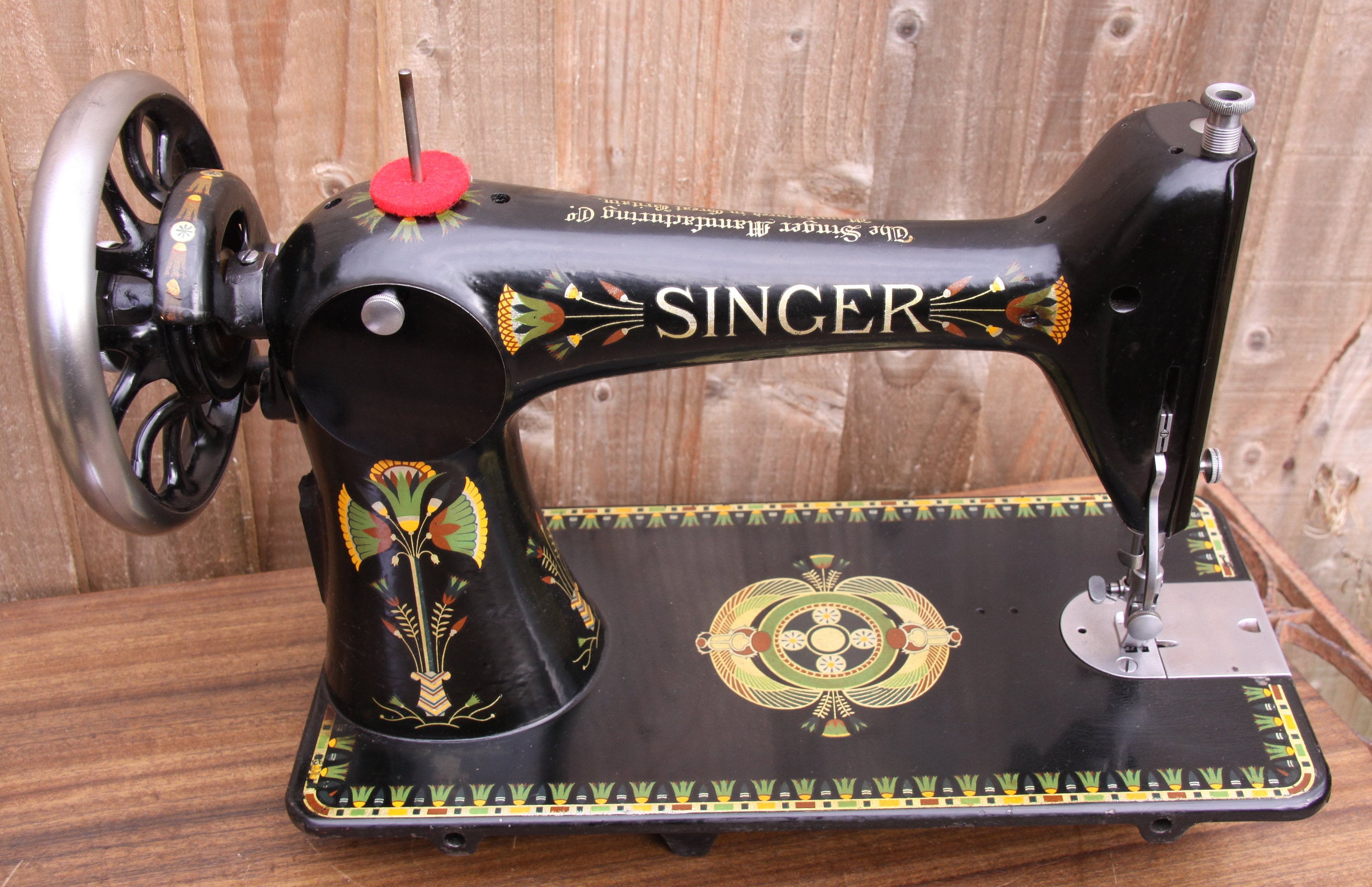 Singer 66k Lotus Variant Sewing Machine Stripped Polished - Etsy