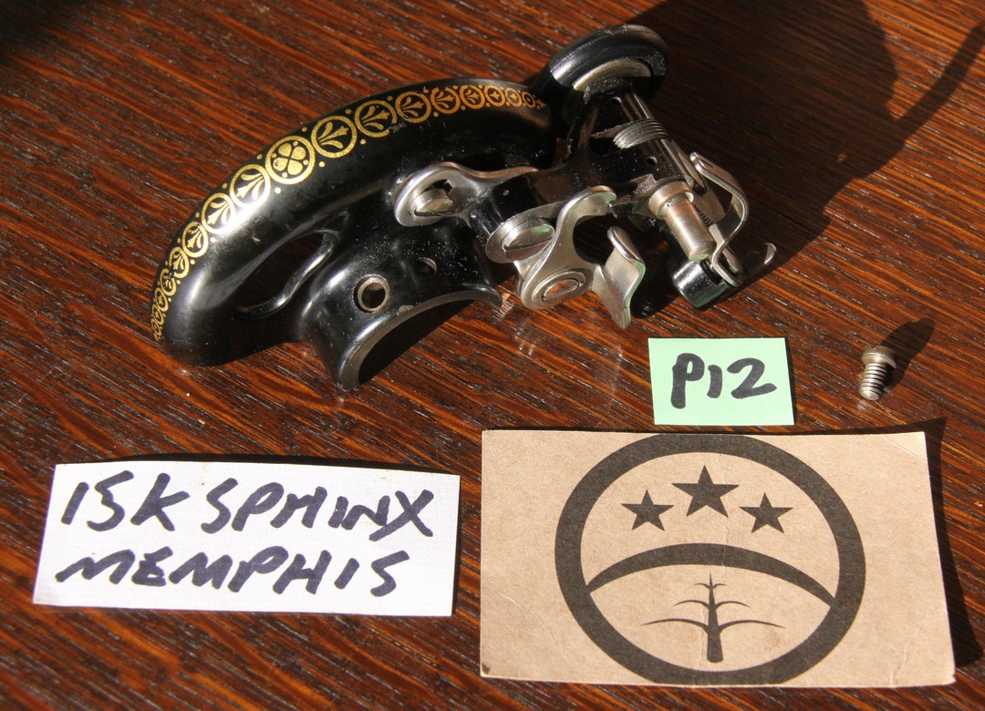 Singer Sewing Machine Belt Guard / Bobbin Winder From A 15K80 - Nice ...