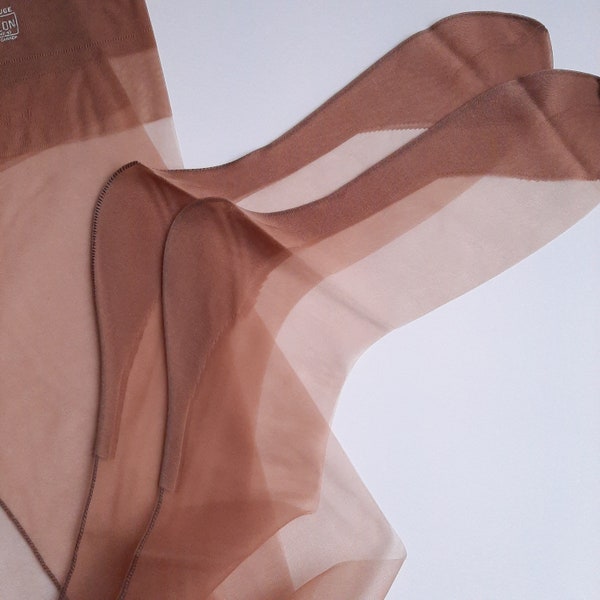 Fully Fashioned Seamed Stockings - Etsy