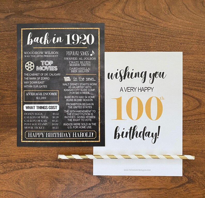 BACK in YEAR CARDS // Birthday Sweet 16 Baby Bridal - Etsy