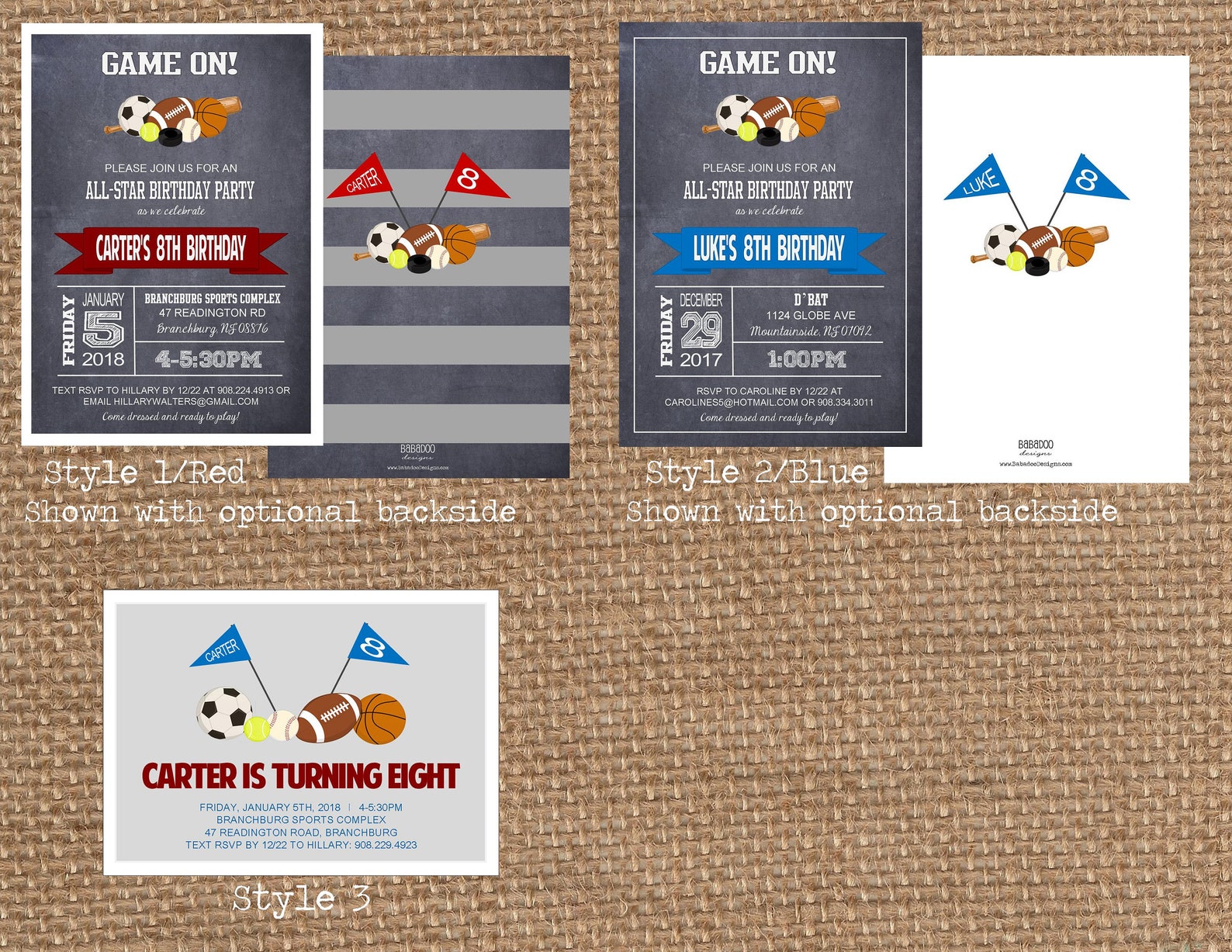 SPORTS ALL STAR Games Field Day // Birthday Baby - Etsy