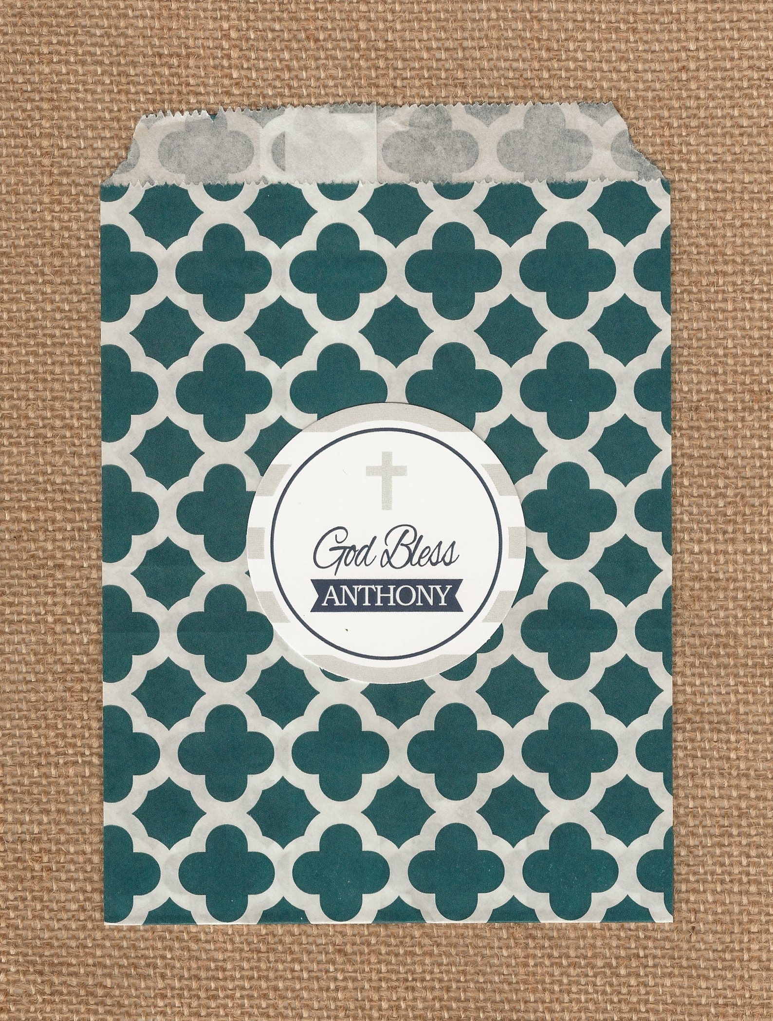 CROSS PREPPY Stripe RELIGIOUS // Baptism Christening - Etsy