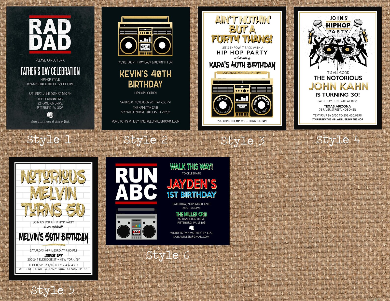 RUN DMC Boom Box Hip Hop 90's Record Cassette - Etsy