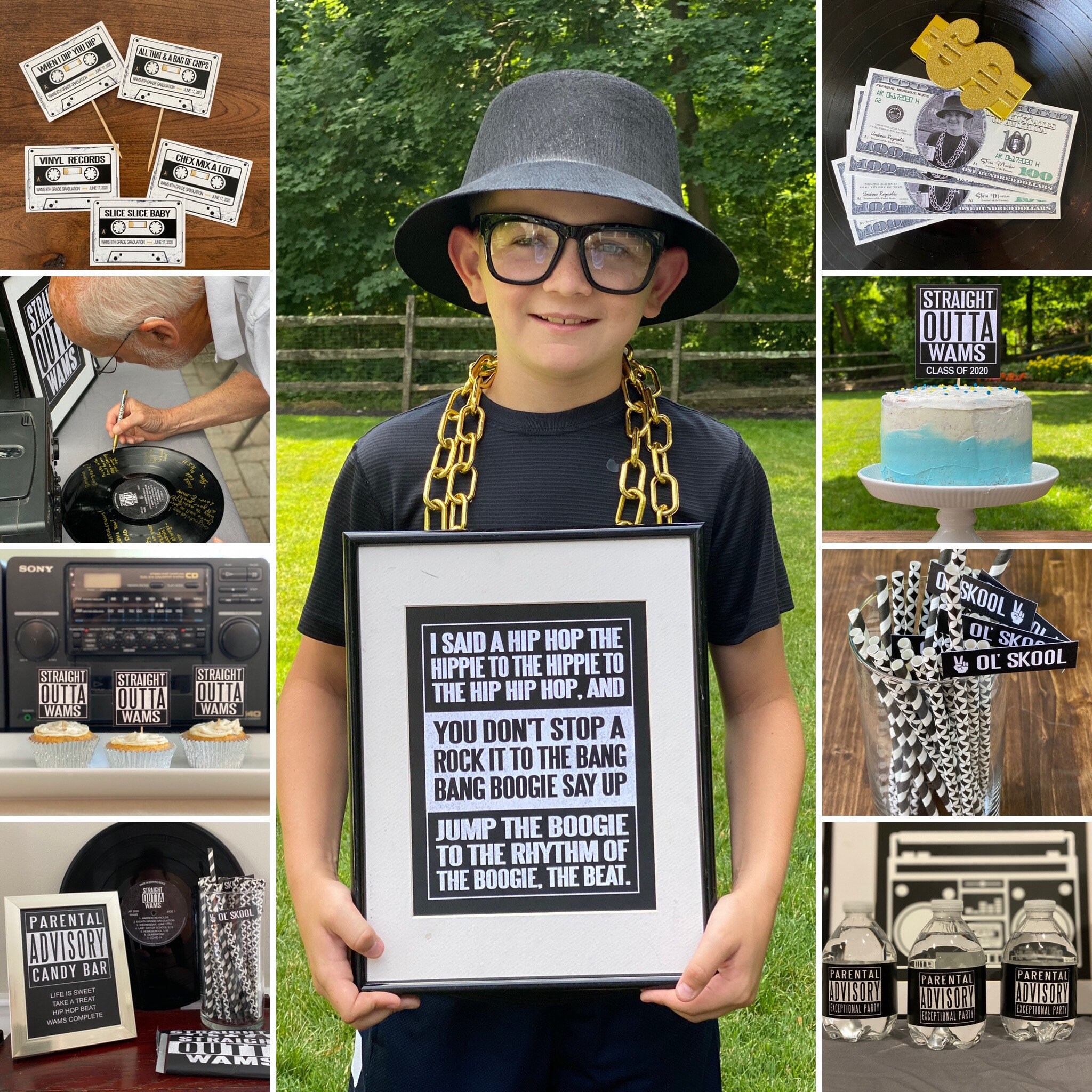 RUN DMC Boom Box Hip Hop 90's Record Cassette - Etsy.de