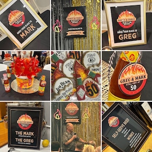 FLAME + BIRTHDAY ROAST // Fire + Milestone + Retirement + Comedy ...