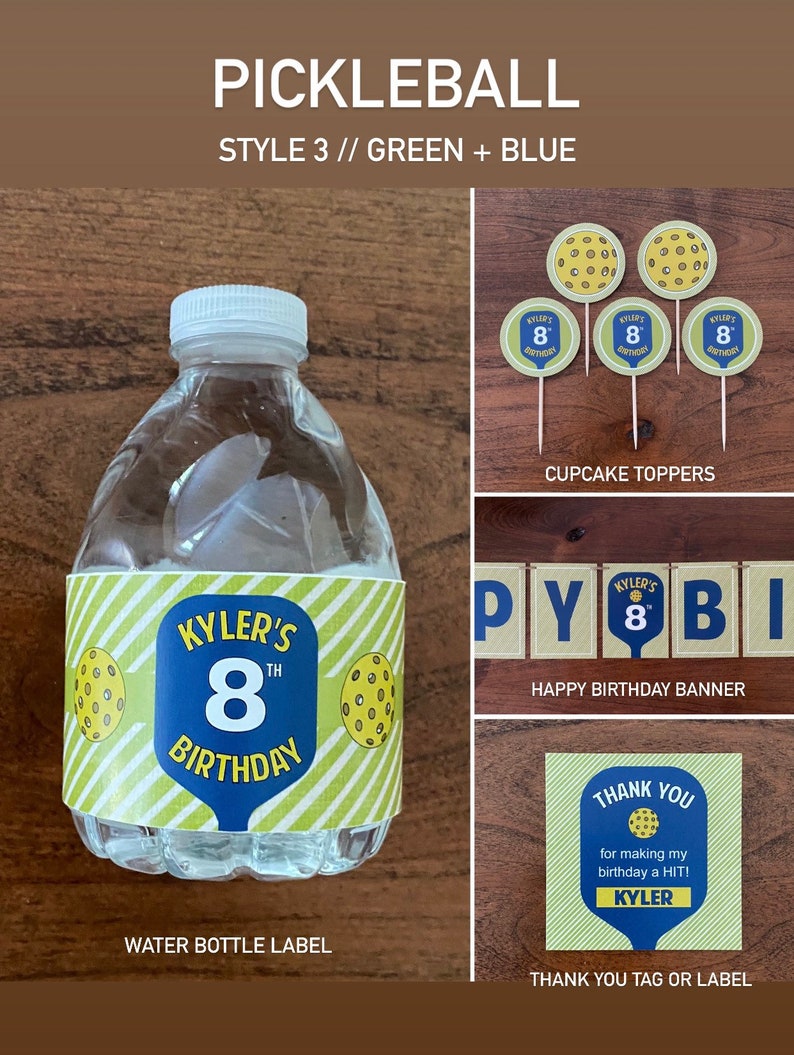 PICKLEBALL PICKLE SPORTS // Birthday Baby Shower - Etsy