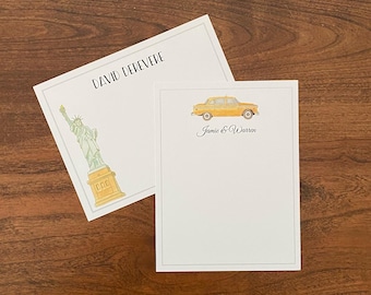 State Note Cards, State Stationery, Map, Personalized Note Cards ...