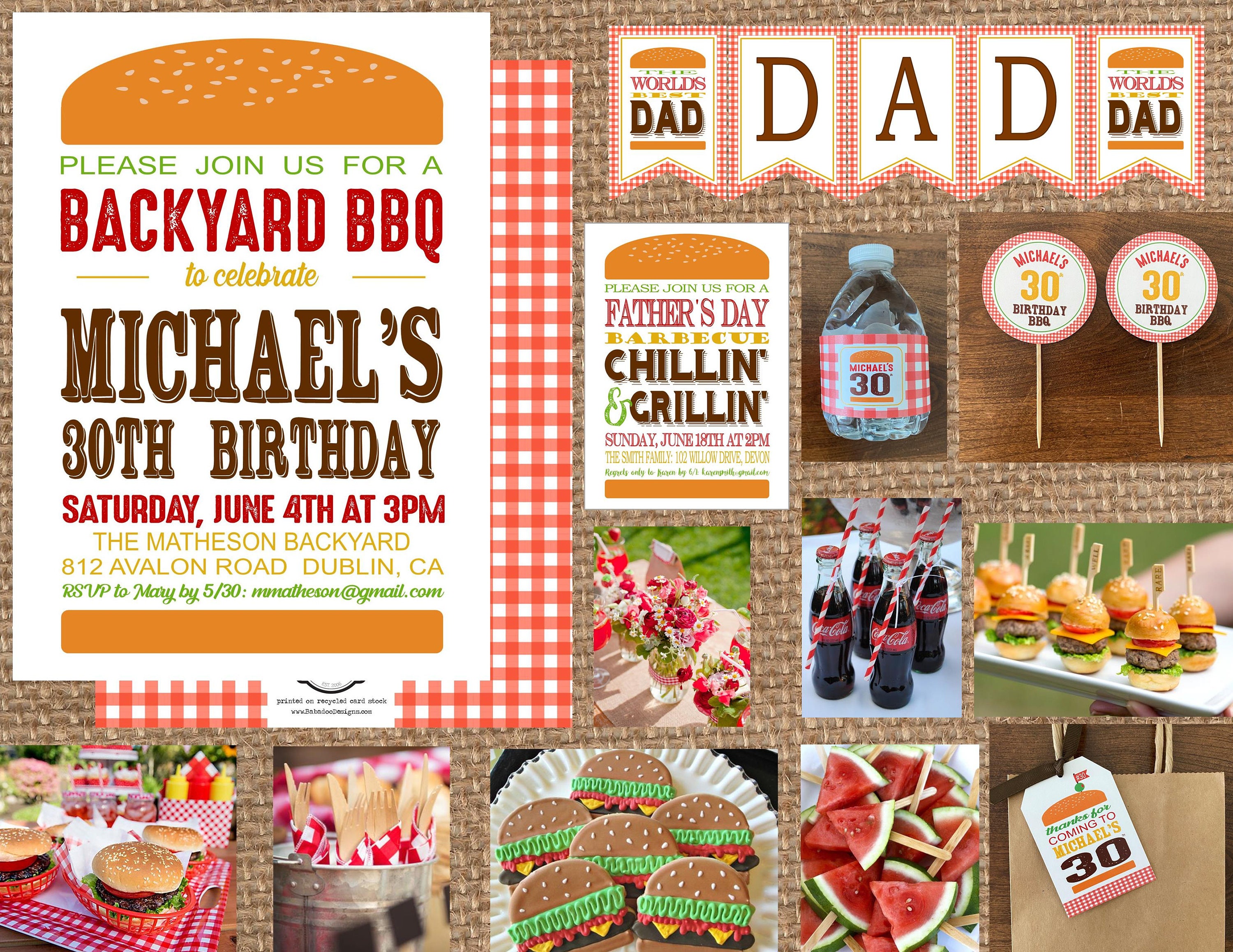 Coca Cola Party Invitations