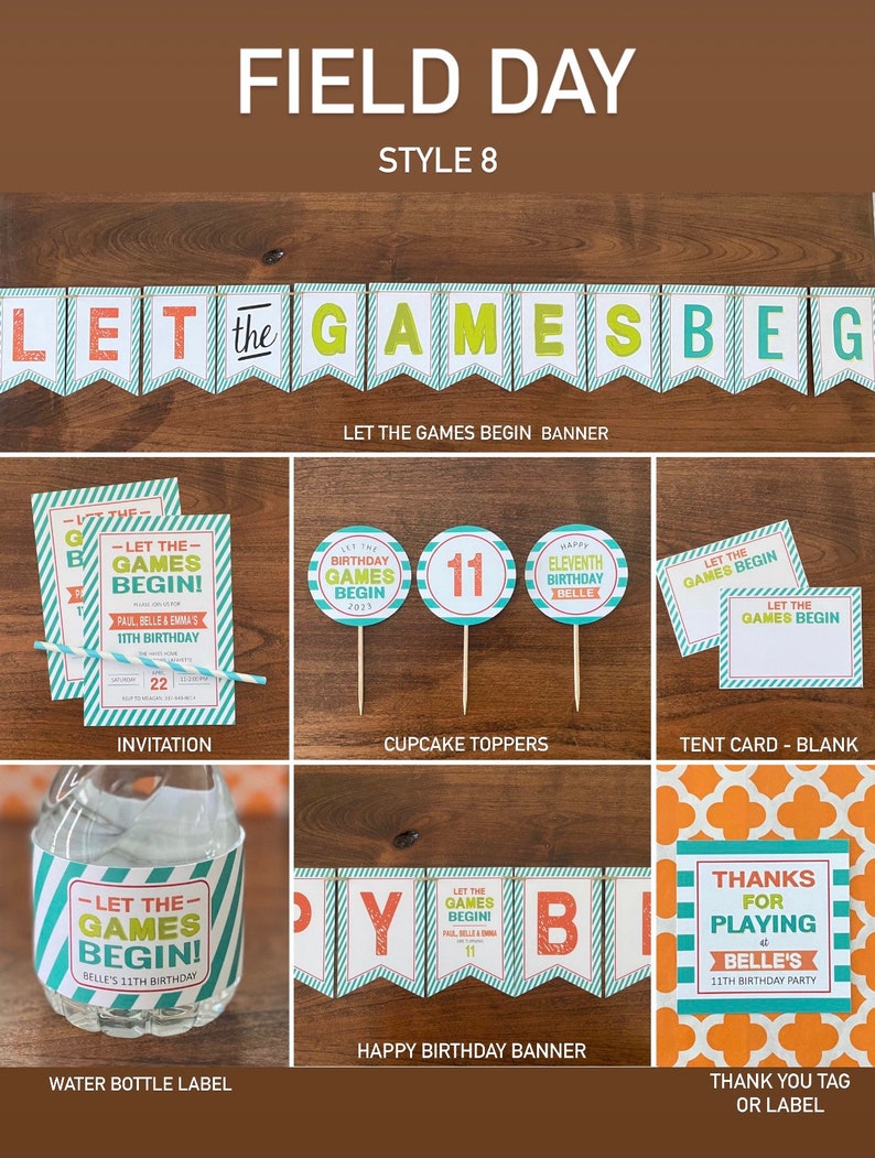 Field DAY + BACKYARD GAMES // Summer + School + Birthday + Baby Shower ...