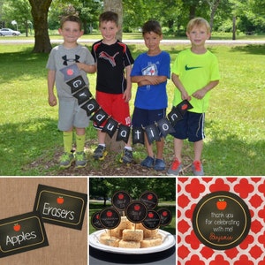 GRADUATION + APPLE + Back to School + TEACHER // Birthday + Baby ...