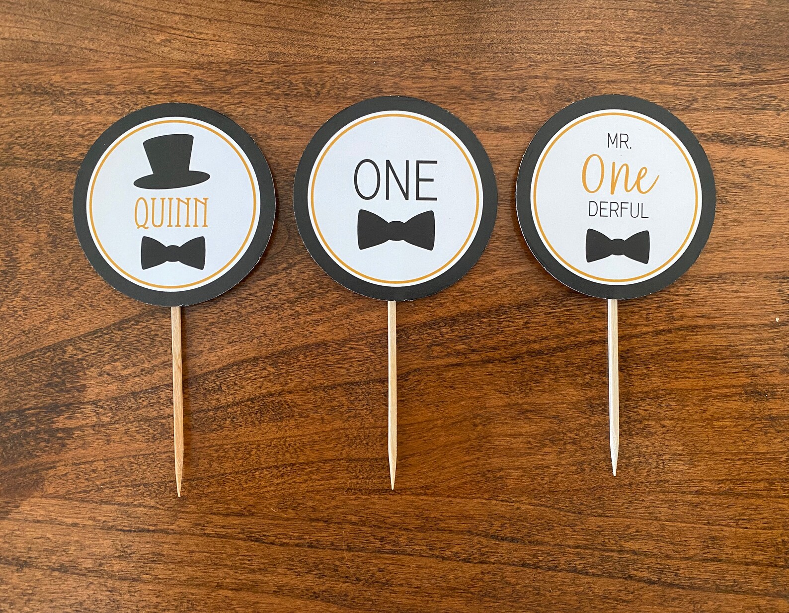 LITTLE MAN GENTLEMAN Top Hat Mustache Bow Tie // - Etsy