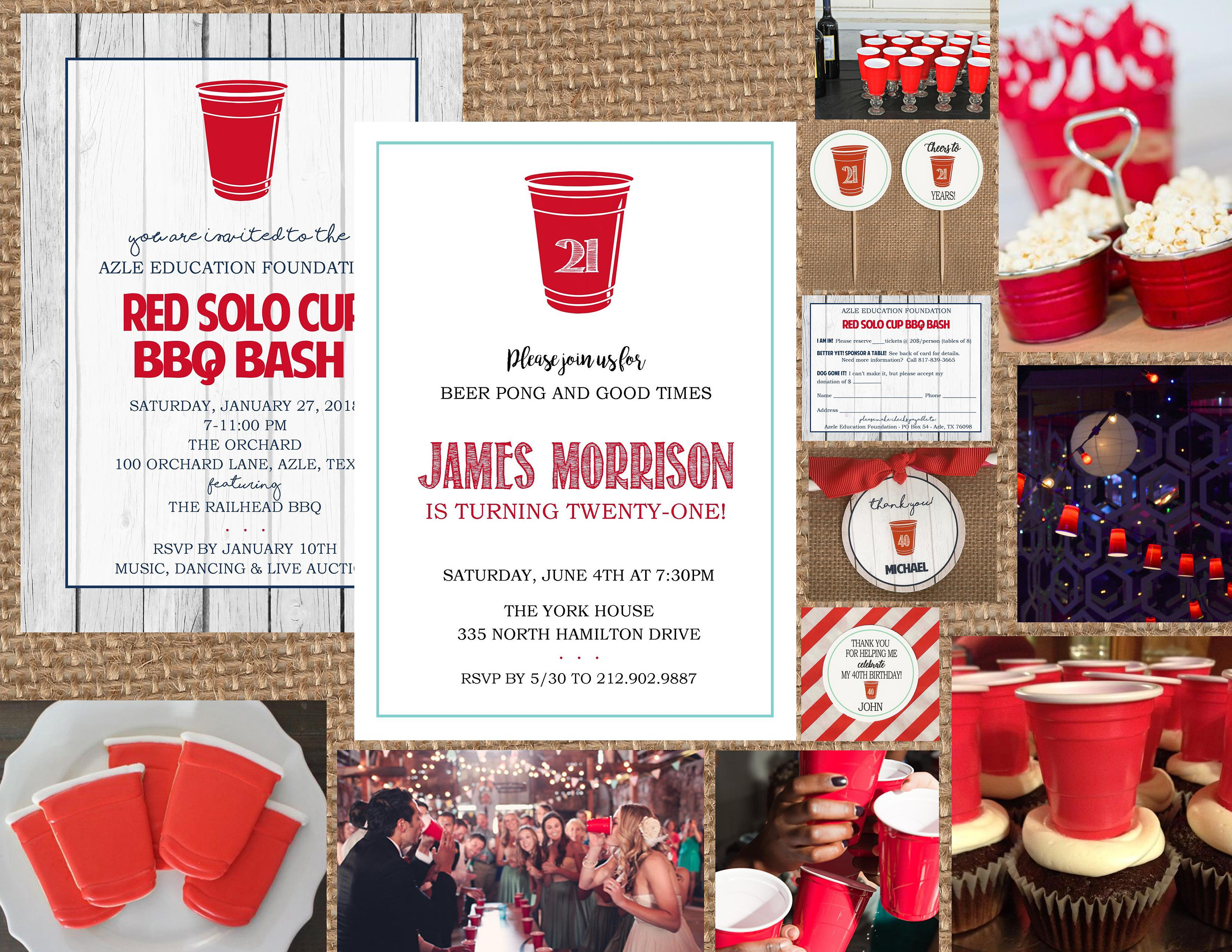 Red Solo Cup Party Decorations