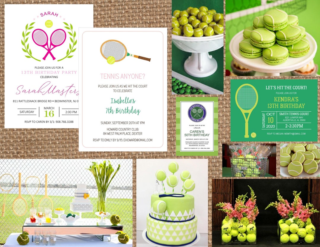 TENNIS + SPORTS + RACKET // Country Club + Wimbledon + U.S. Open ...