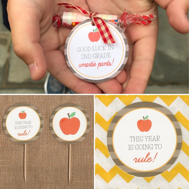 GRADUATION APPLE Back to School TEACHER // Birthday - Etsy