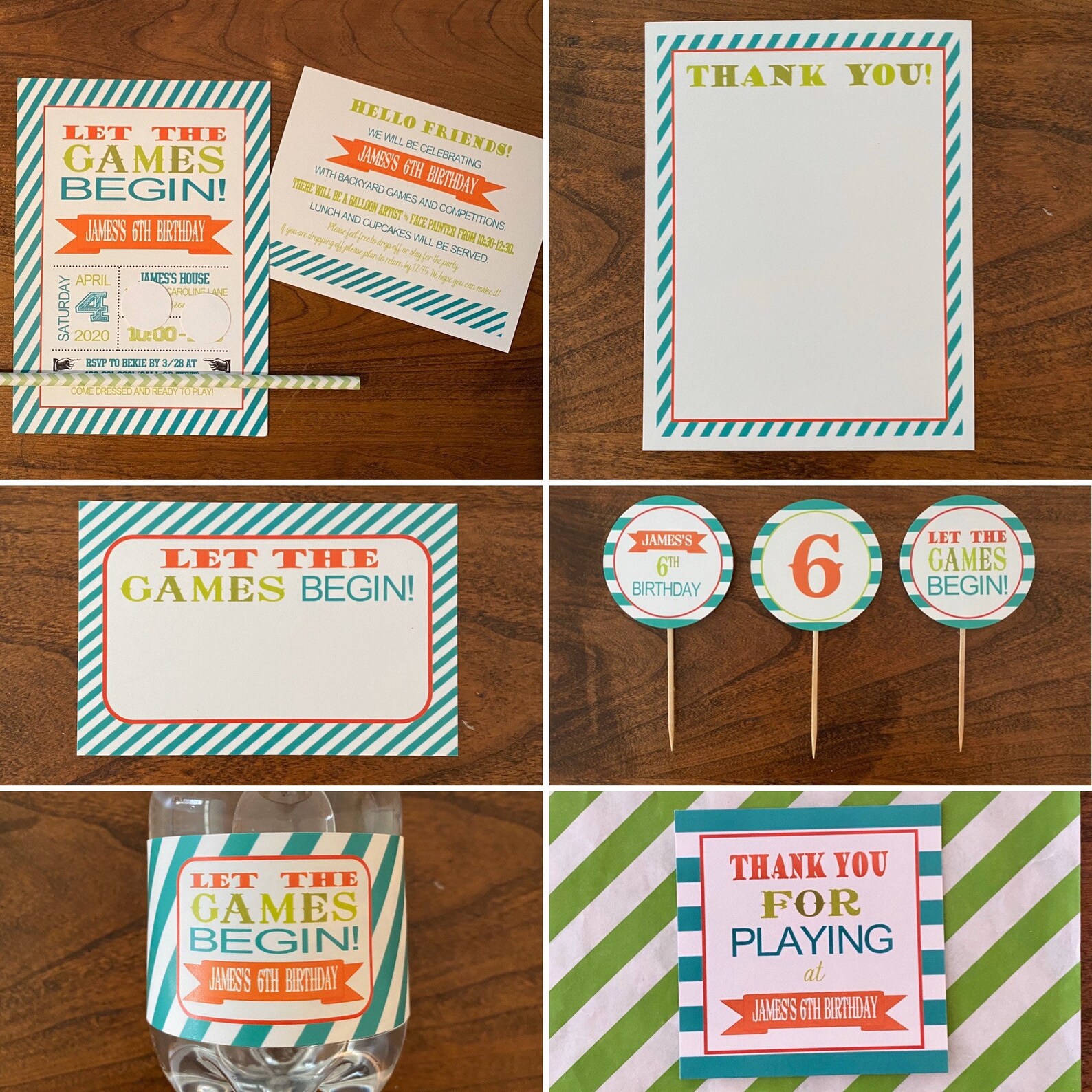 Field DAY BACKYARD GAMES Summer // School Birthday - Etsy