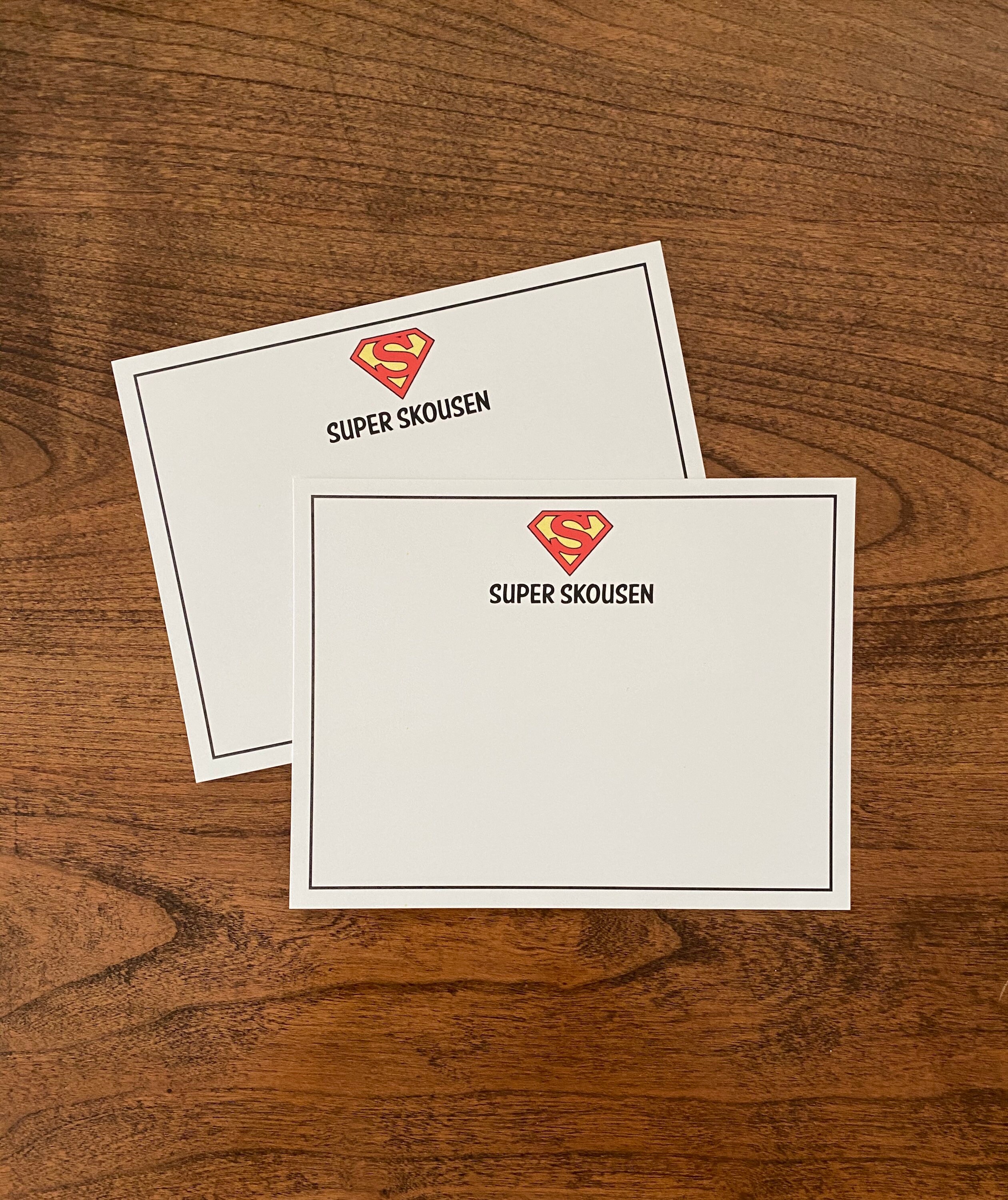 Super Hero Stationery Thank You Note Cards multiple Styles | Etsy