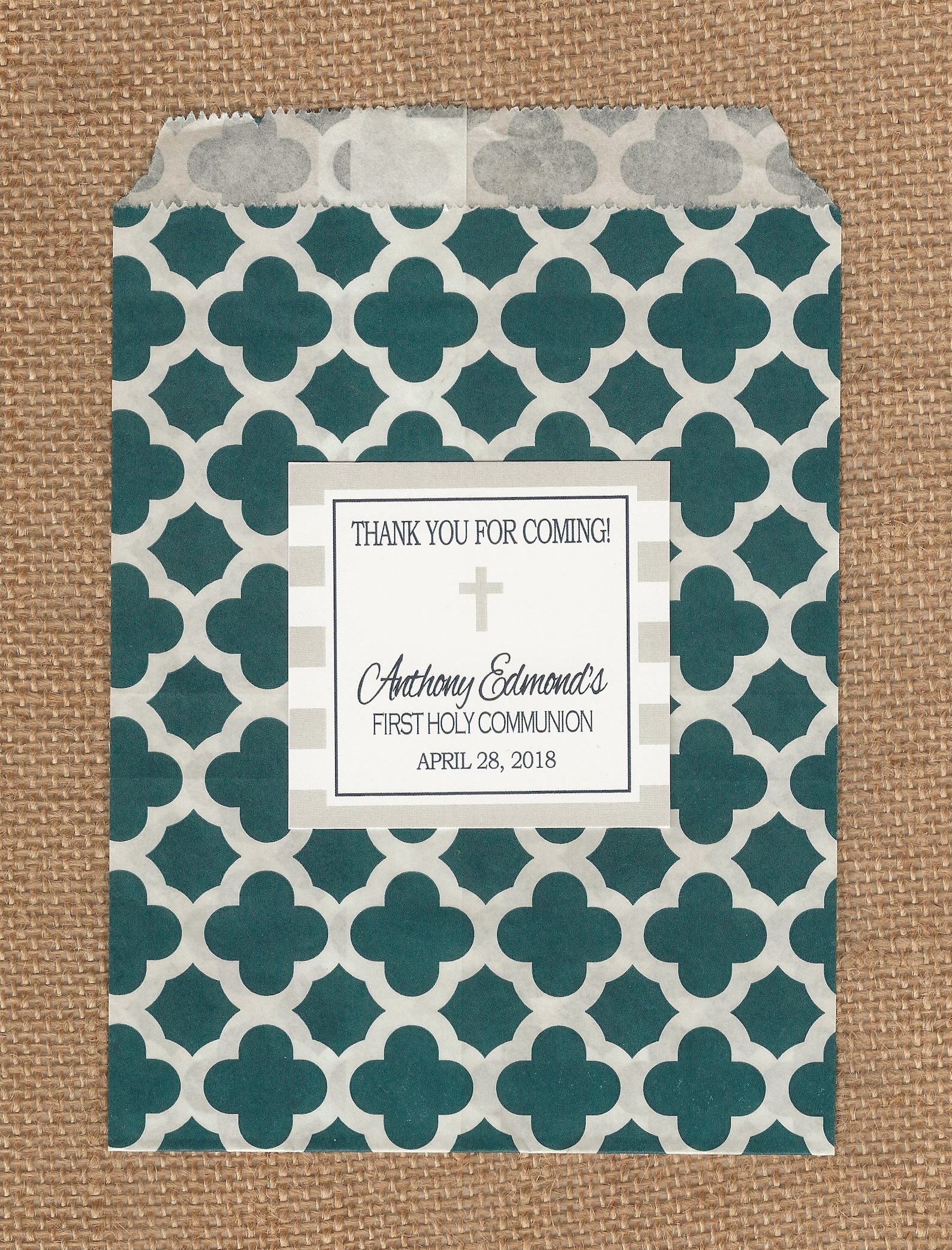 CROSS PREPPY Stripe RELIGIOUS // Baptism Christening - Etsy