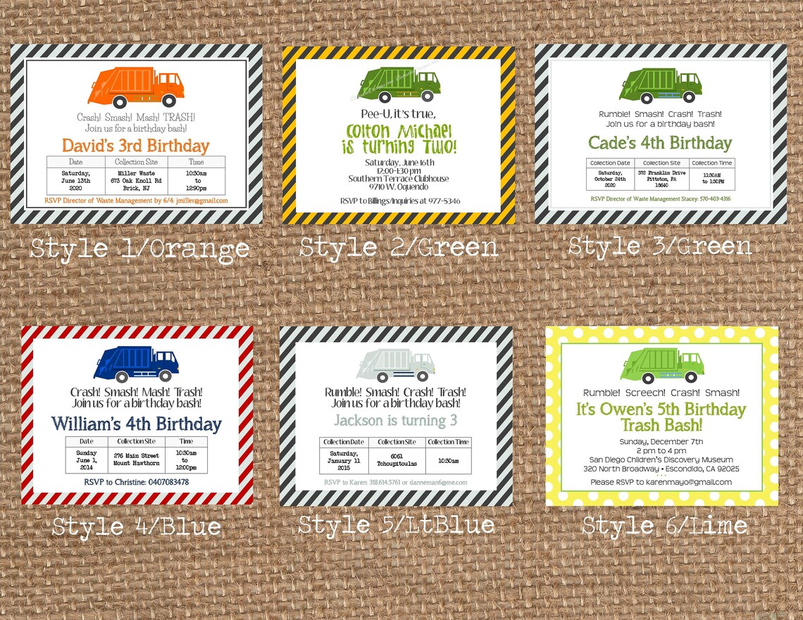 GARBAGE + Recycling TRUCK + Waste Management + I Stink + Trash ...