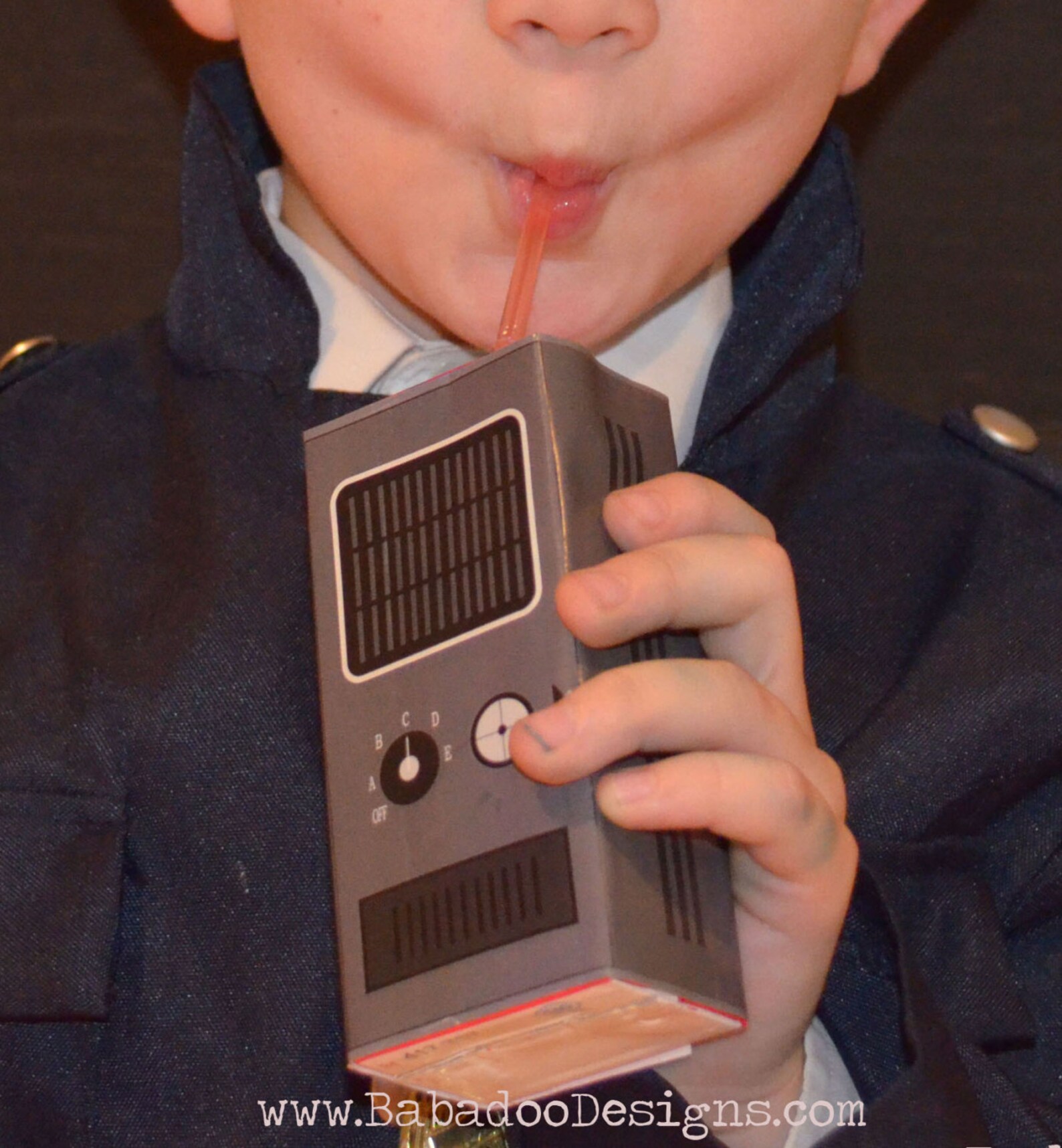 WALKIE TALKIE Juice Box Labels // Police First Responders - Etsy