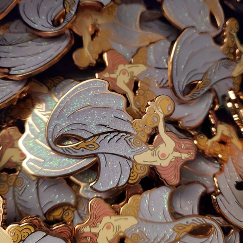 Mermaid Triad V2 Hard Enamel Pin - Etsy
