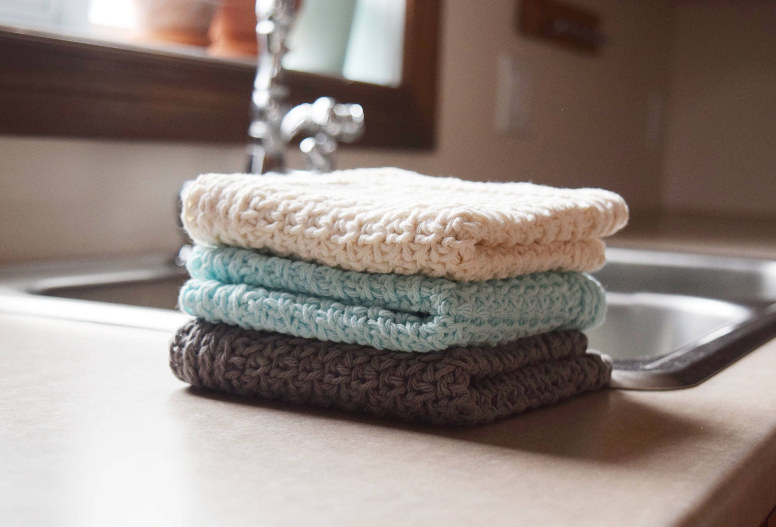 Lavette de Mëlie au crochet | PATRON #41 - Etsy France