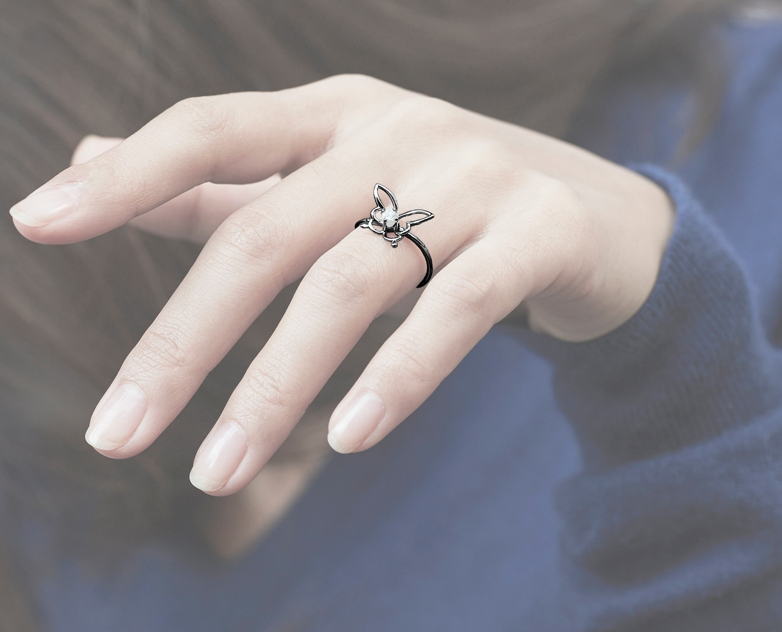 Raw Diamond Ring Engagement Rough Uncut Diamond Ring - Etsy Hong Kong