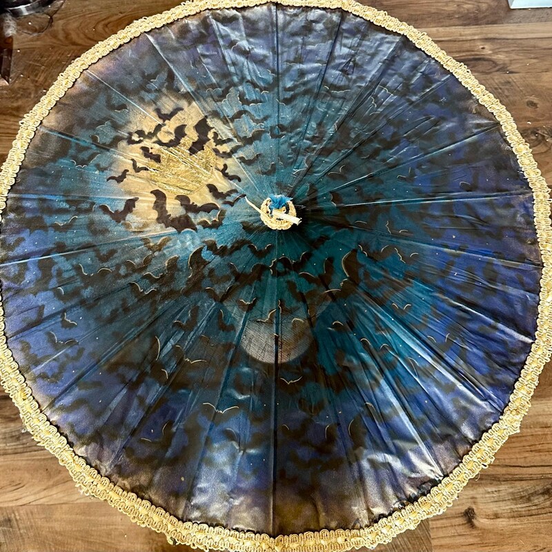 Hand Painted Parasol - Etsy