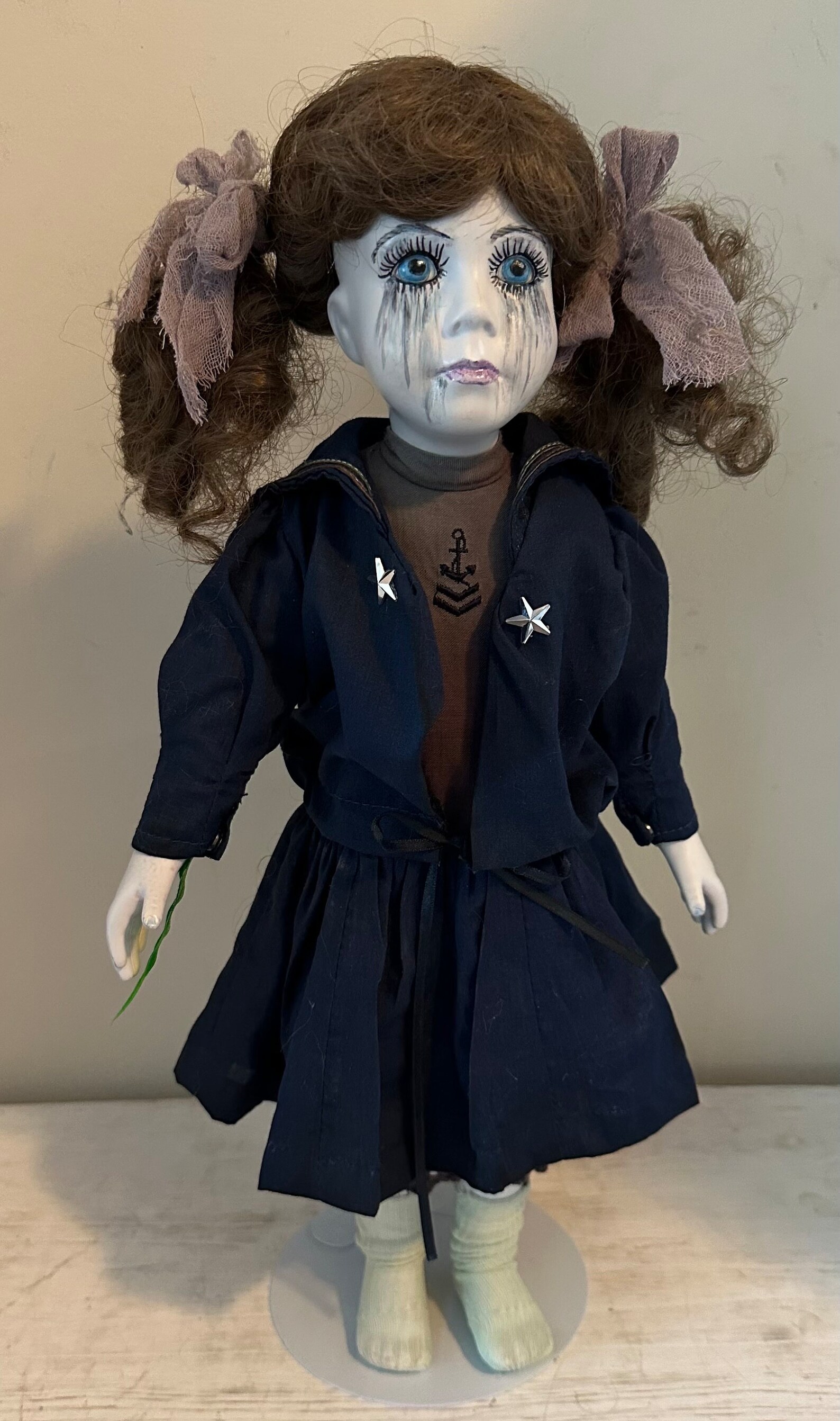 Hand Painted Horror Doll- Jessie Goodwin - Etsy