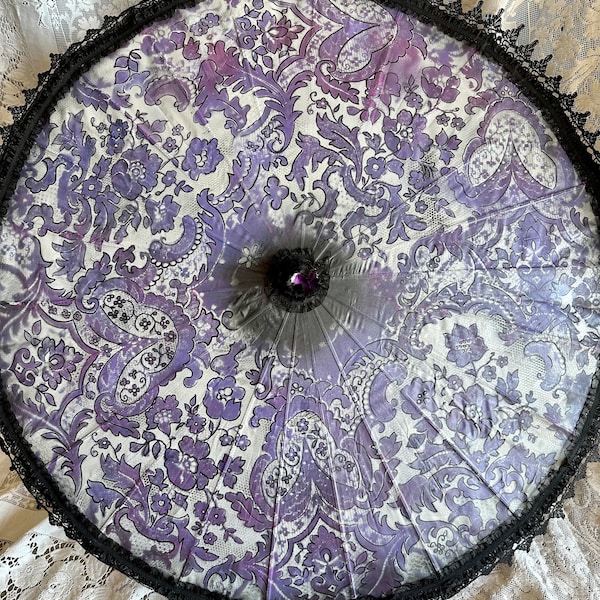 Hand Painted Parasol - Etsy