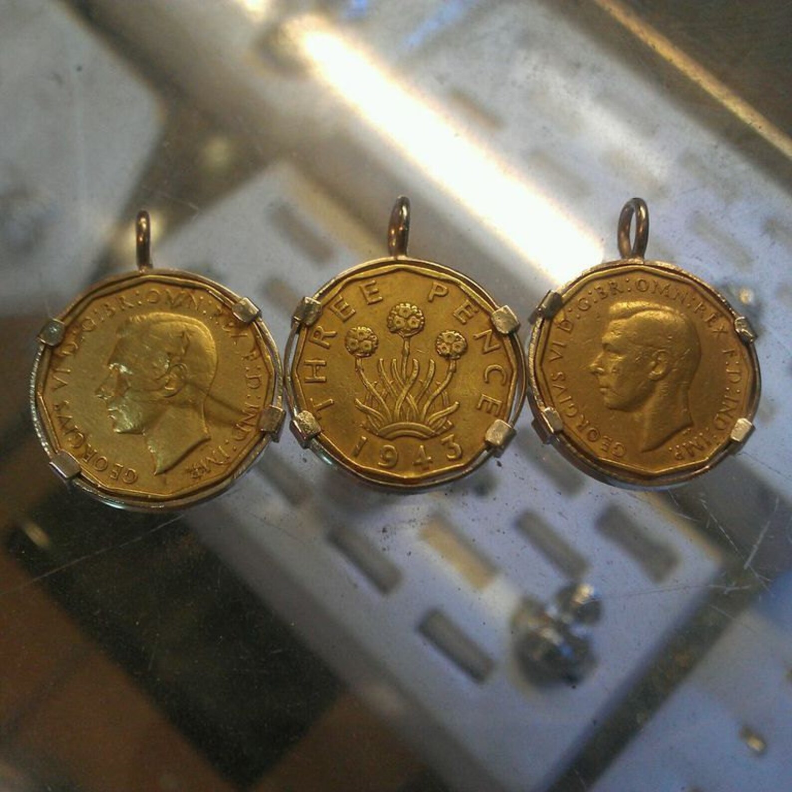 Coin Bezel. Personalized Coin Bezel. Men and Ladies Pendant in - Etsy