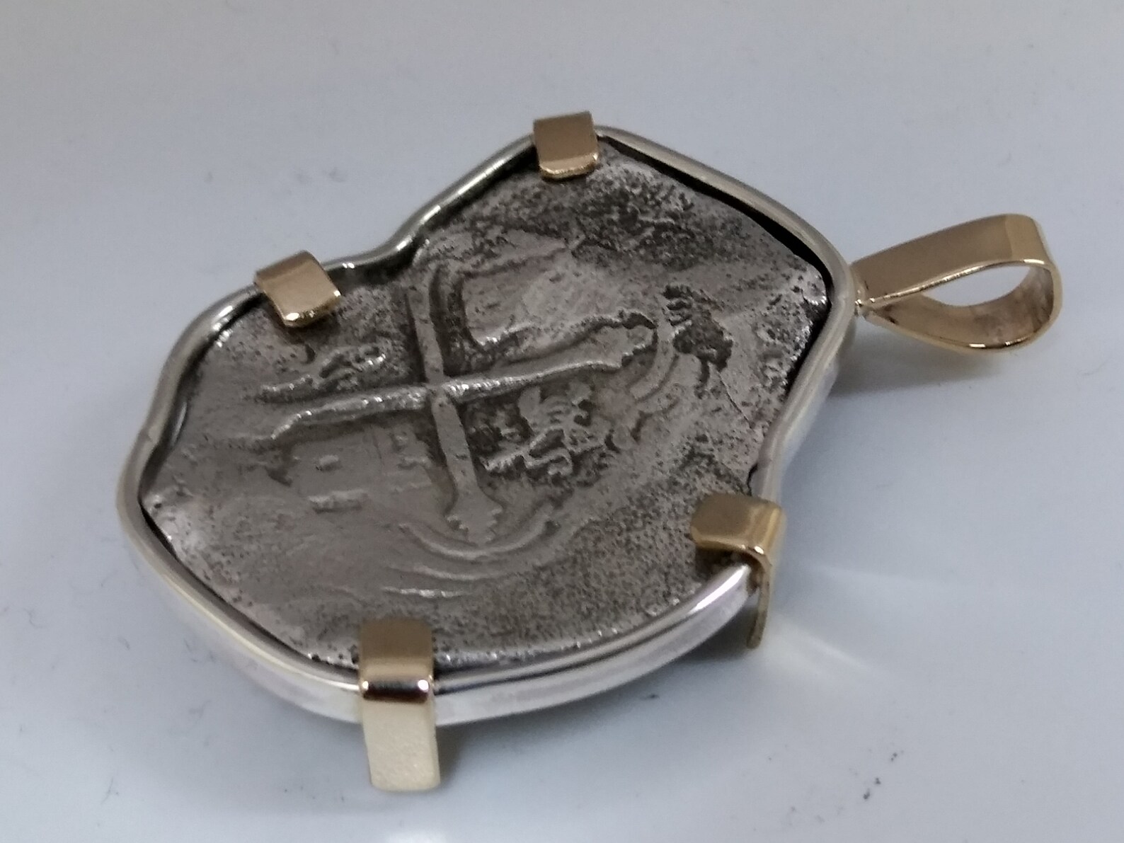 Sterling Silver Coin Bezel 28mm X 3.5mm Uneven Coin - Etsy