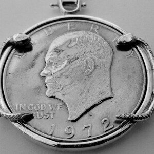 Sterling Silver Coin Bezel. Coin Size 37mm X 3mm - Etsy