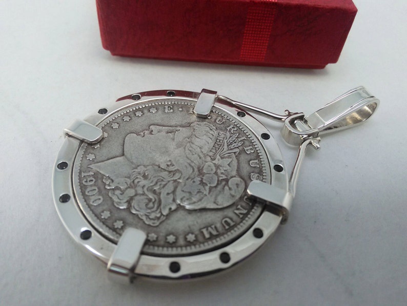 Coin Bezel for 38 MM Coin Personalized Sterling silver coin | Etsy