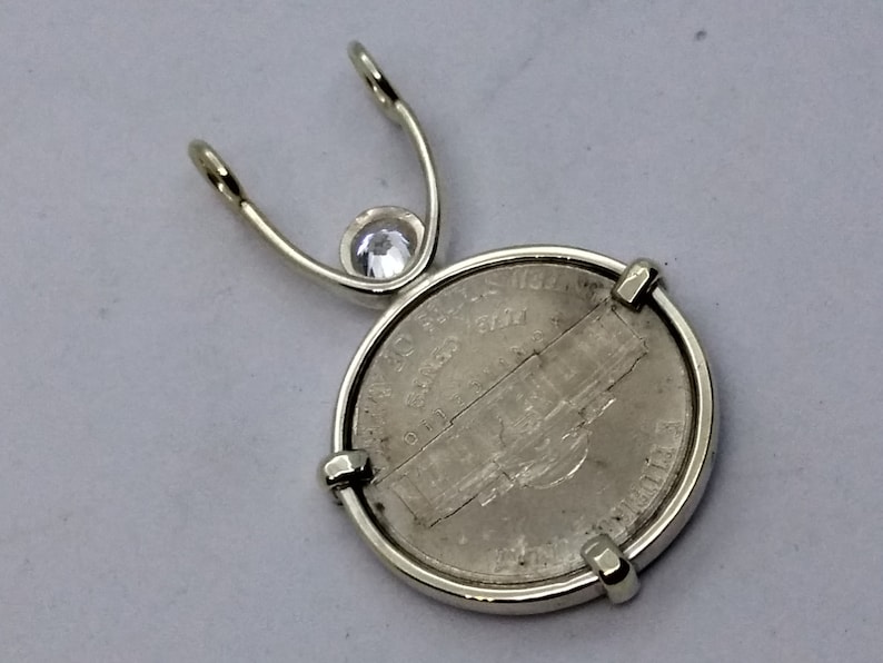 Sterling Silver Coin Bezel for 20.9mm X 2.2mm Coin | Etsy