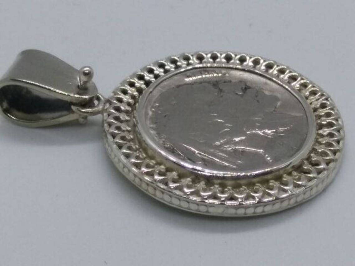 Silver Coin Bezel for 20mm X 1.5mm Coin. | Etsy